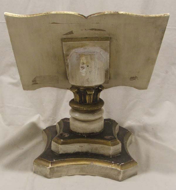 Wooden Altar Bible Stand : Lot 1131B