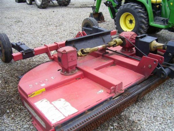 121: BUSH HOG 3209 0 OFFSET BRUSH HOG ROTARY MOWER : Lot 121