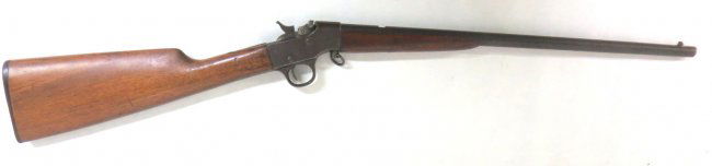 Hopkins & Allen 22 cal rifle - No. 722 - 18" barrel len : Lot 56