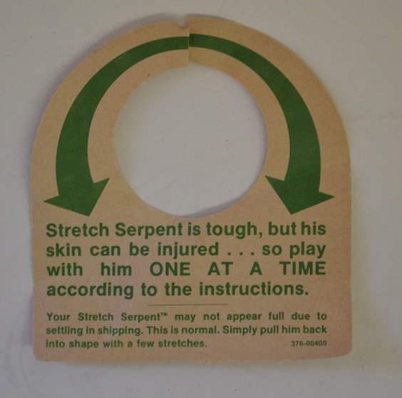 STRETCH ARMSTRONG SERPENT IN ORIGINAL BOX : Lot 50234A