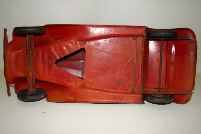 705: Pressed steel Cor-Cor Graham Sedan toy car c.1933; : Lot 705