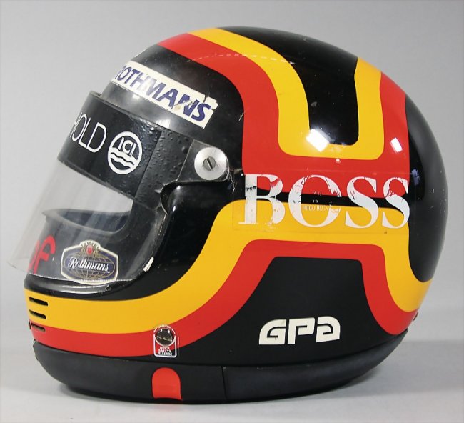 PORSCHE Stefan Bellof original racing helmet of Le Mans : Lot 1460