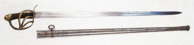 AN IMPERIAL RUSSIAN CAVALRY PALASH SWORD : Lot 124