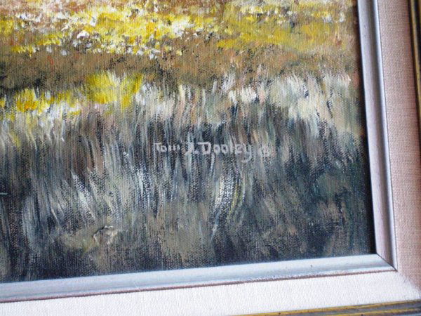 TOM DOOLEY OIL PAINTING : Lot 17