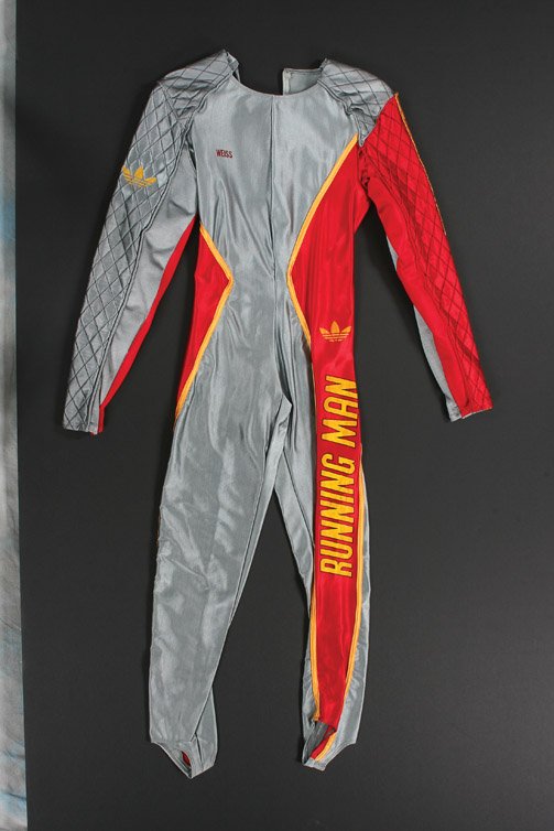 900: Trio of costumes from The Running Man : Lot 900