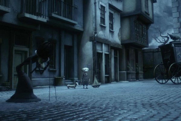 1123: Lot of five tenament buildings from Corpse Bride : Lot 1123