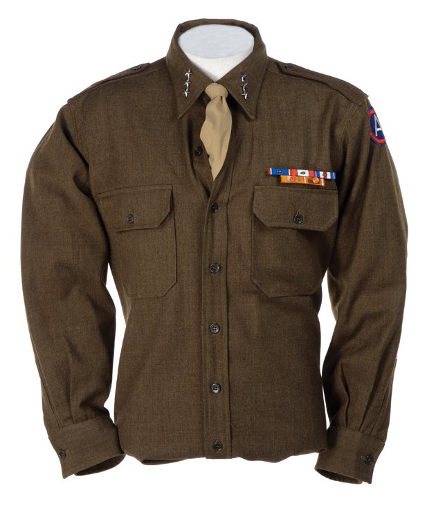 George C. Scott “General Patton” military uniform and : Lot 1223