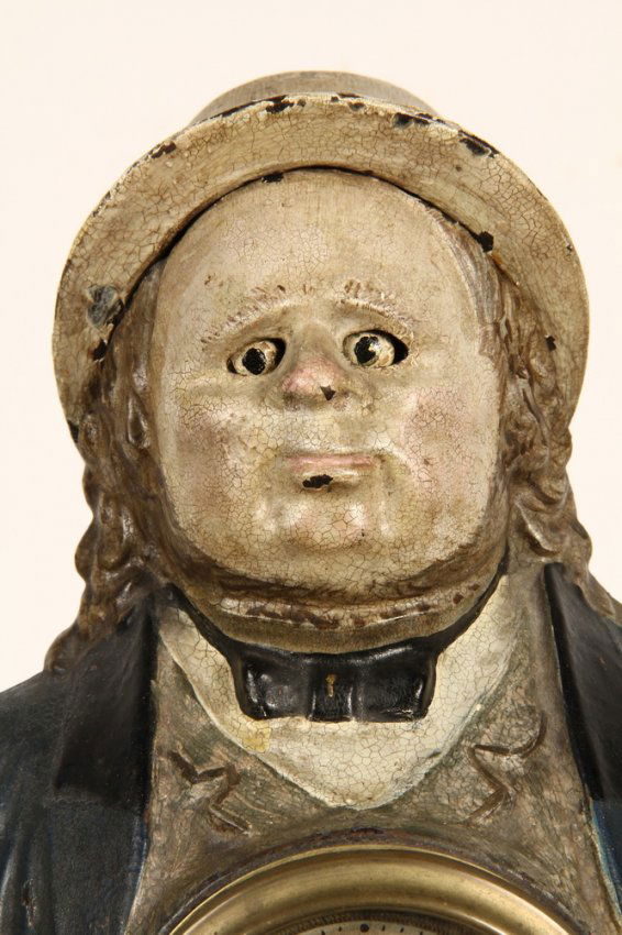 JOHN BULL SHELF CLOCK - Blinking Eye Novelty Clock, : Lot 628